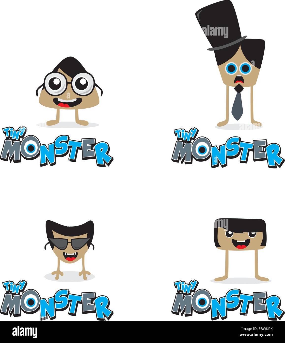 cartoon character art Stock Vector Image & Art - Alamy