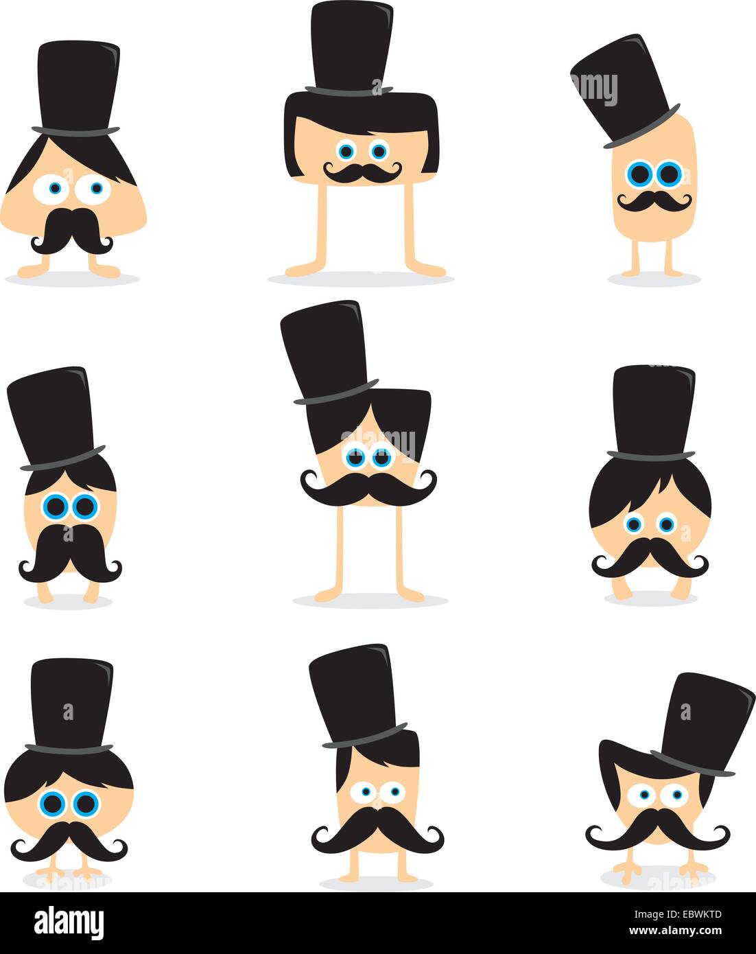 cartoon character art Stock Vector Image & Art - Alamy