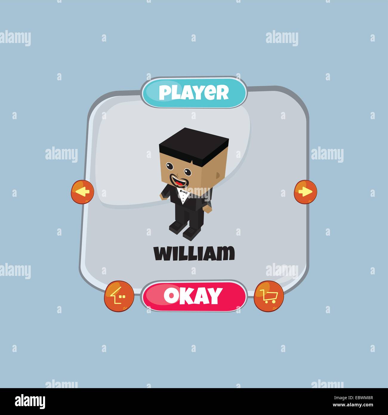 cartoon theme game asset Stock Vector Image & Art - Alamy