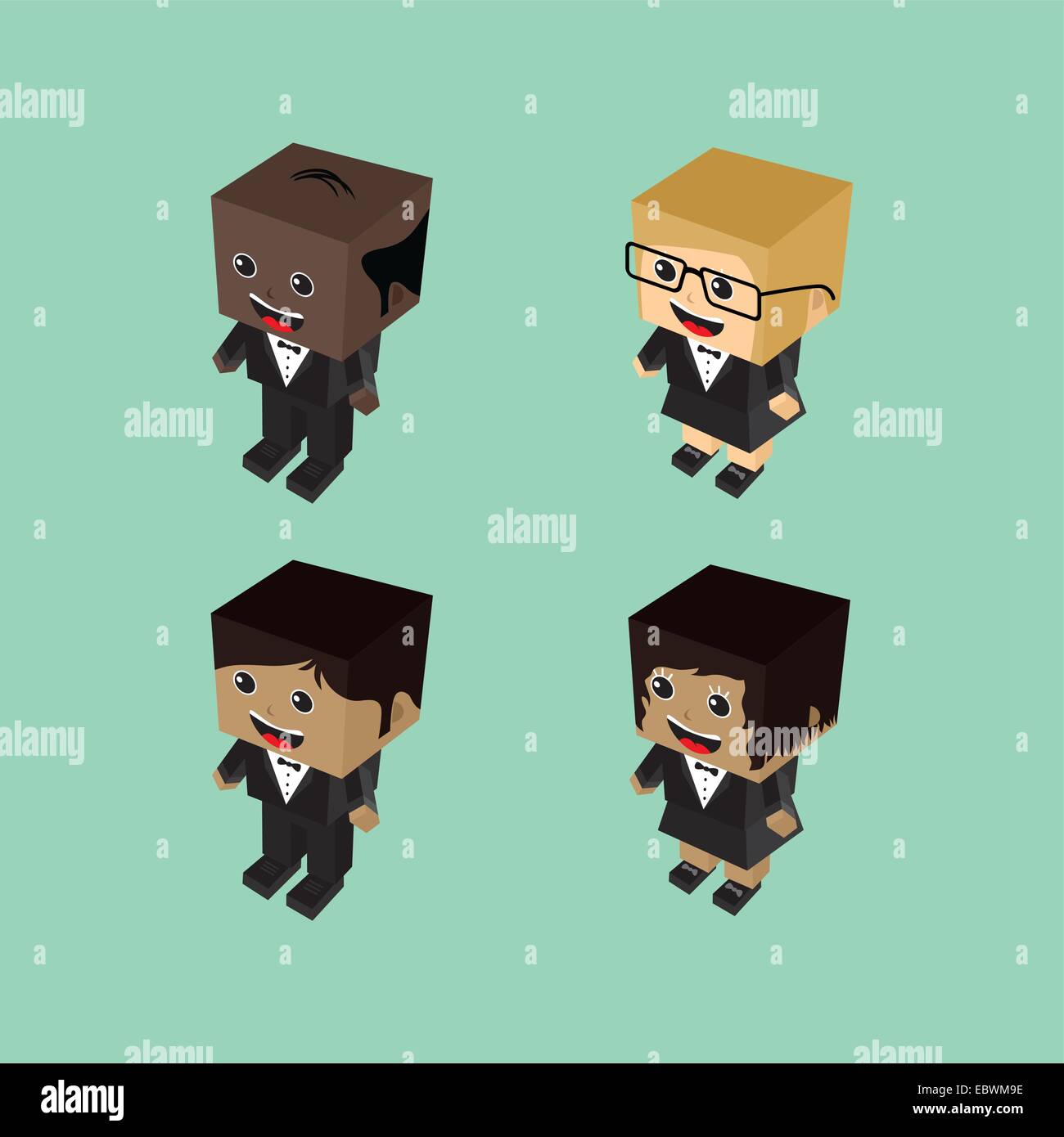 cartoon character art Stock Vector Image & Art - Alamy