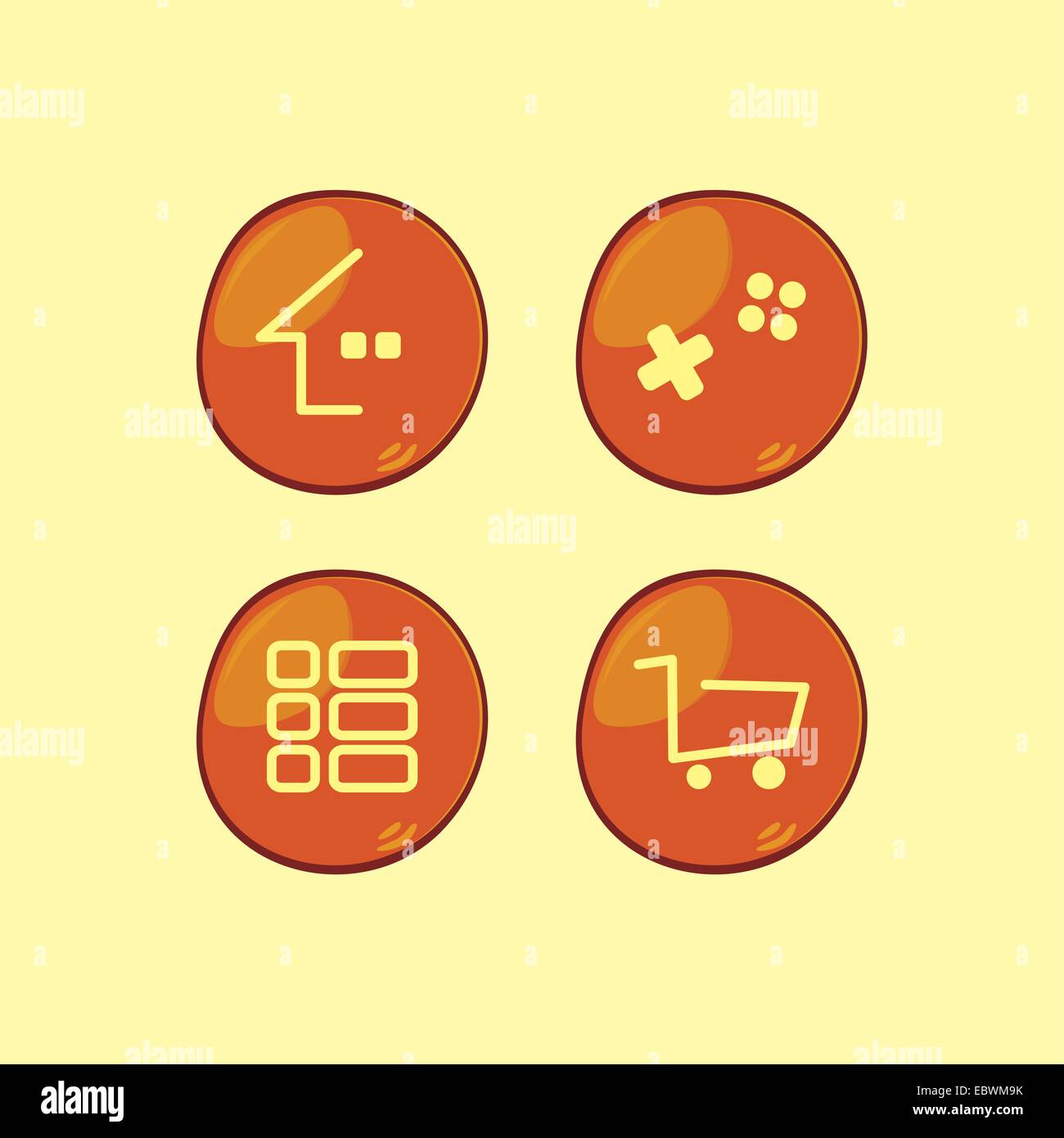 game asset platform Stock Vector Image & Art - Alamy