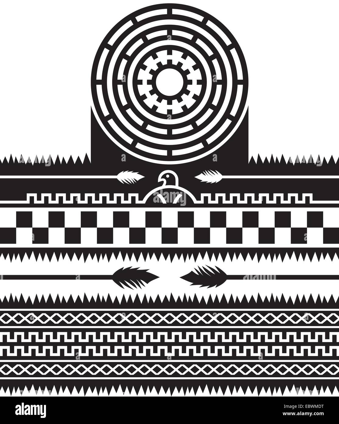 native pattern art Stock Vector Image & Art - Alamy