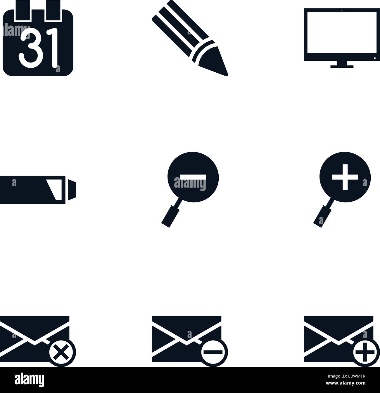 icon button theme Stock Vector Image & Art - Alamy