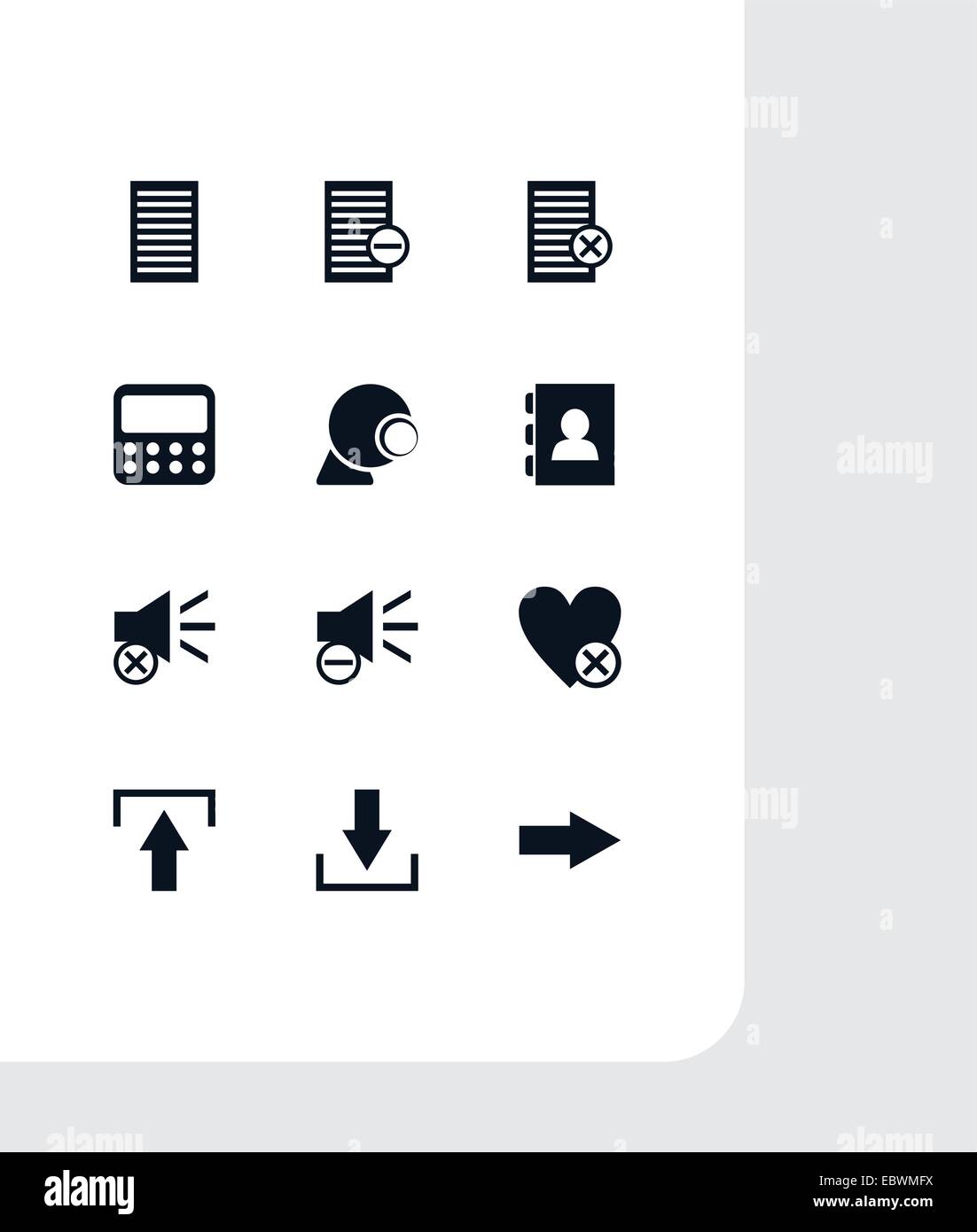 icon button theme Stock Vector Image & Art - Alamy