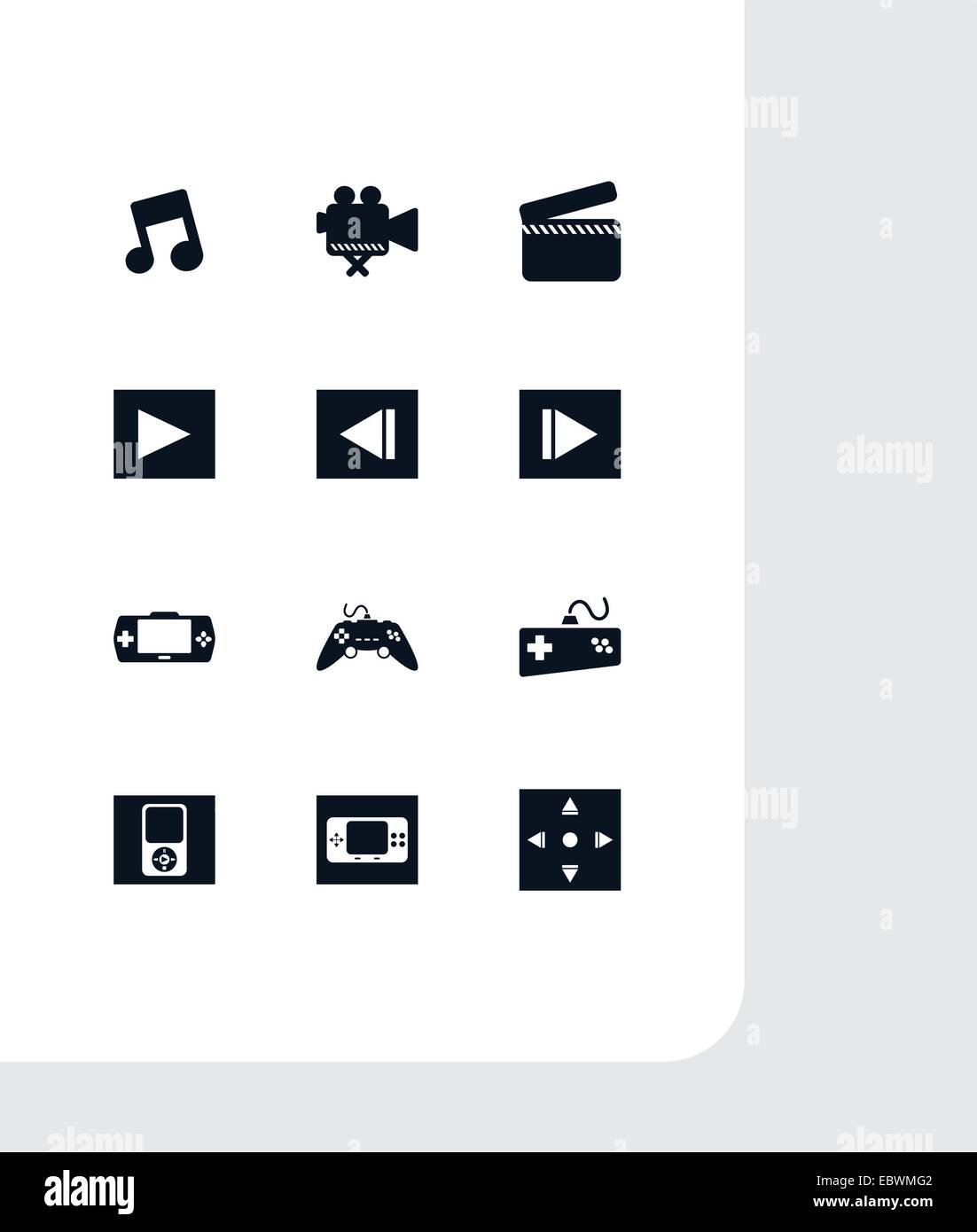 icon button theme Stock Vector Image & Art - Alamy