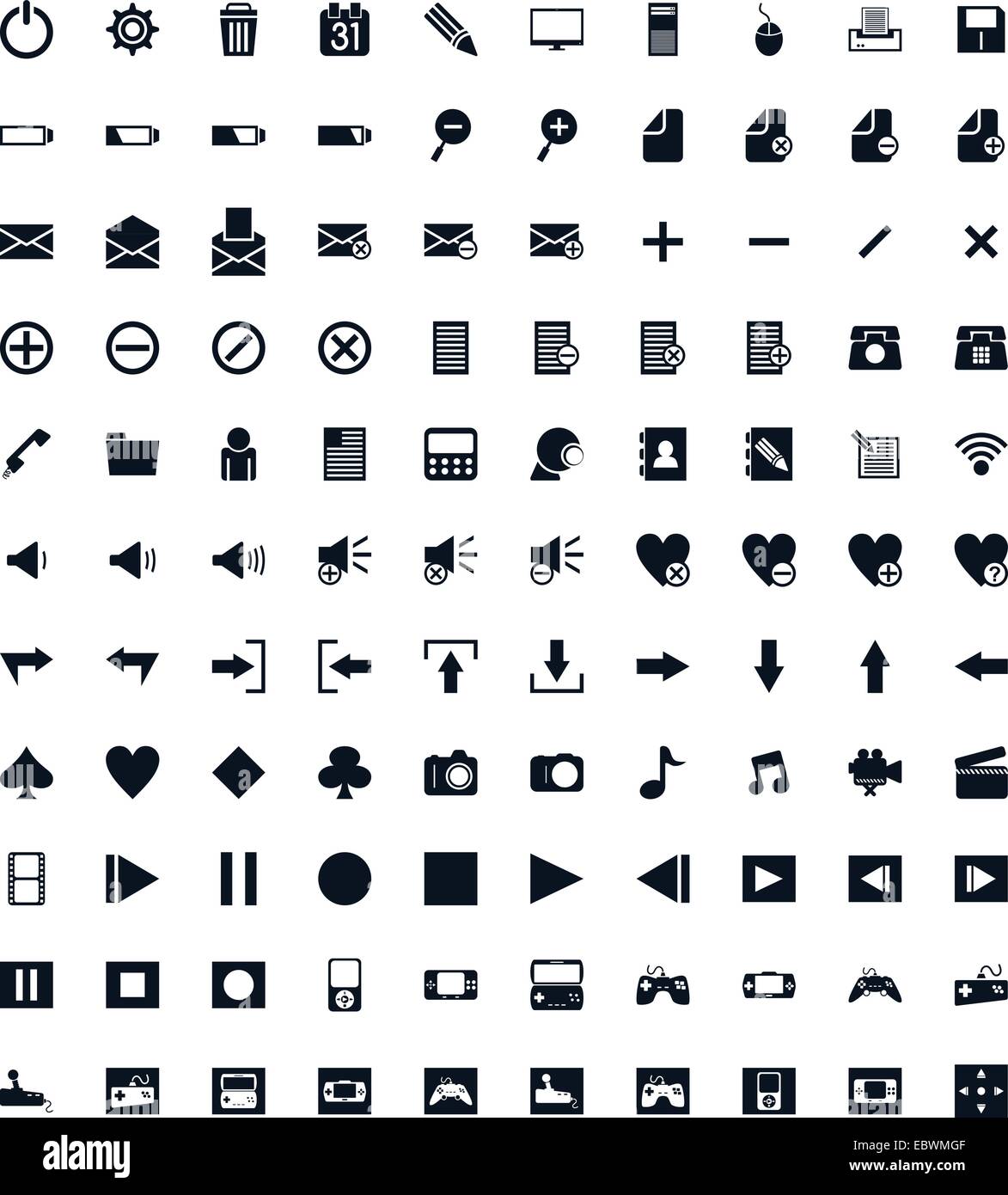 icon button theme Stock Vector Image & Art - Alamy