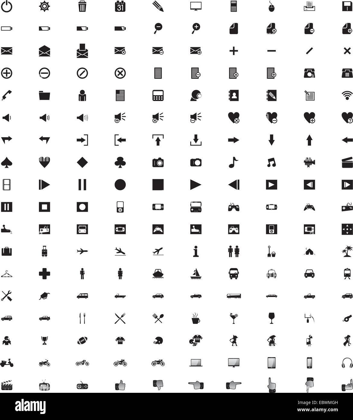 icon button theme Stock Vector Image & Art - Alamy