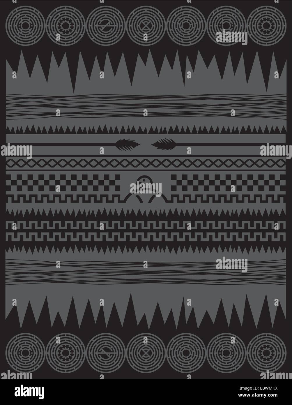 native pattern art Stock Vector Image & Art - Alamy