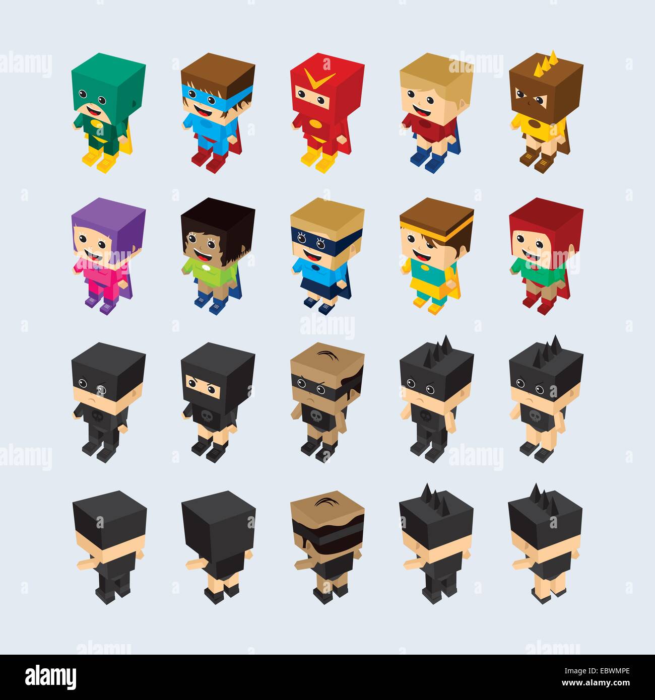 cartoon character art Stock Vector Image & Art - Alamy