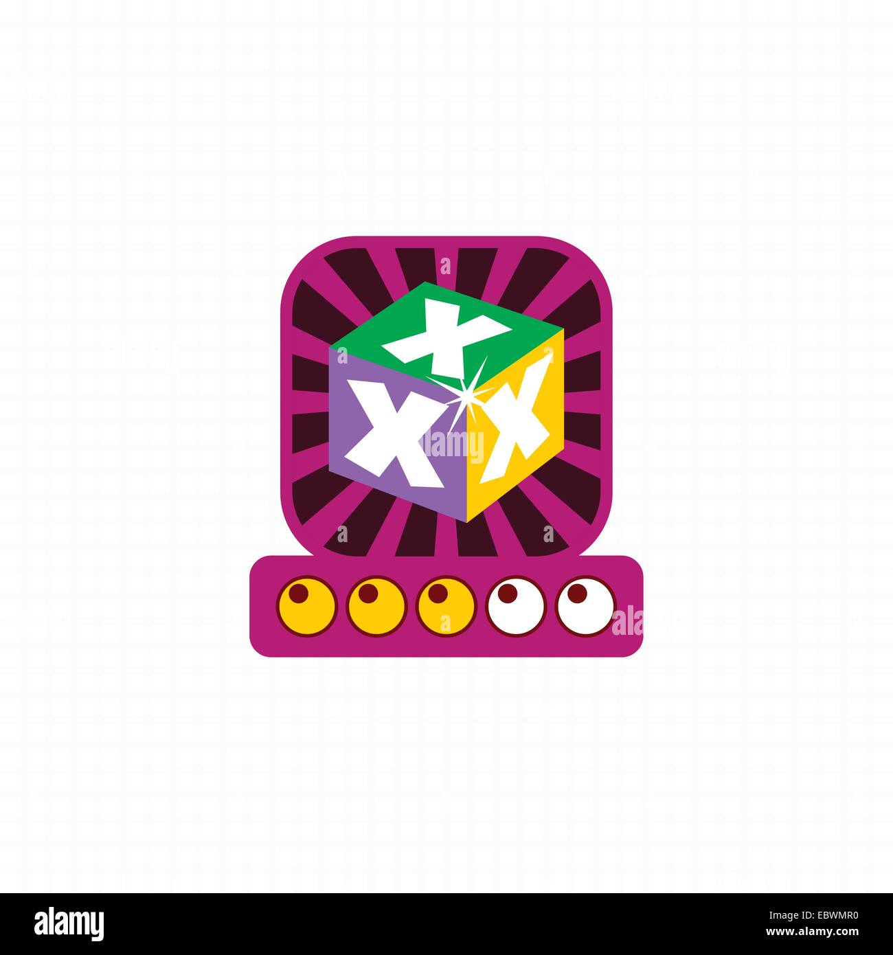 Stair arcade Stock Vector Images - Alamy