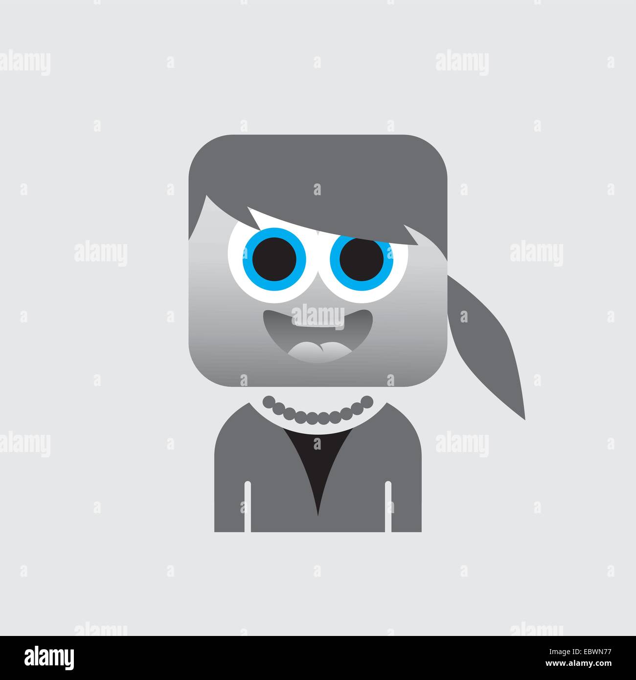 avatar portrait picture Stock Vector Image & Art - Alamy