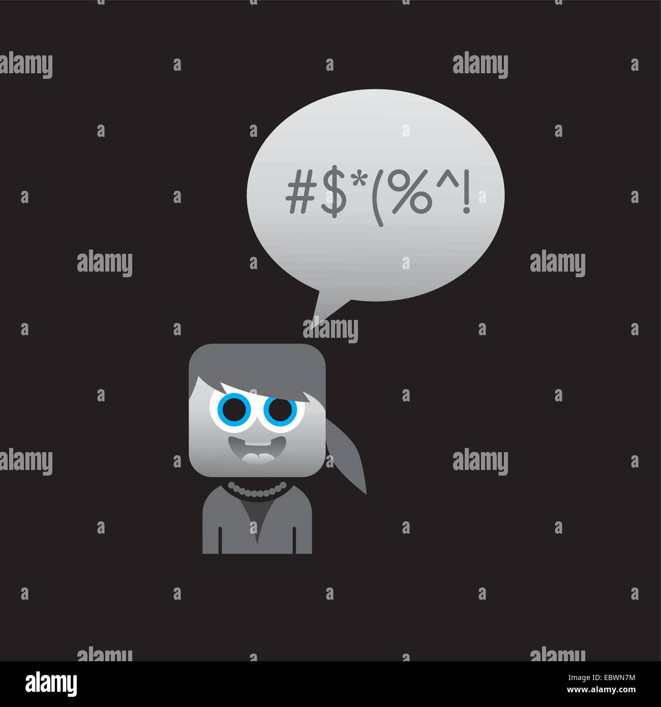 avatar portrait picture Stock Vector Image & Art - Alamy