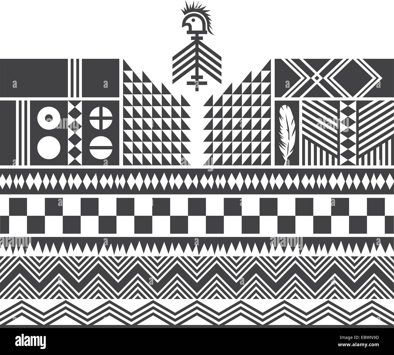 native pattern art Stock Vector Image & Art - Alamy