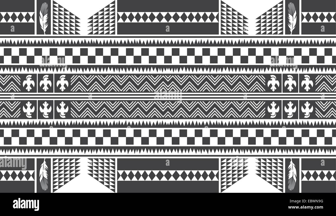 native pattern art Stock Vector Image & Art - Alamy
