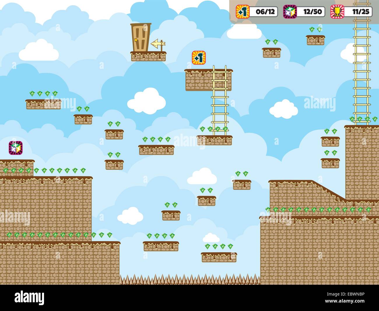 game asset platform Stock Vector Image & Art - Alamy