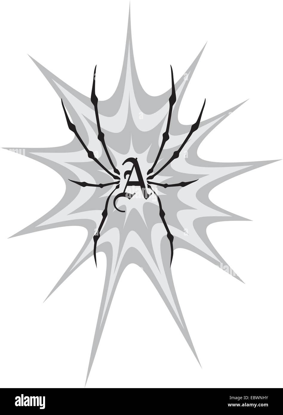 spider web theme Stock Vector Image & Art - Alamy