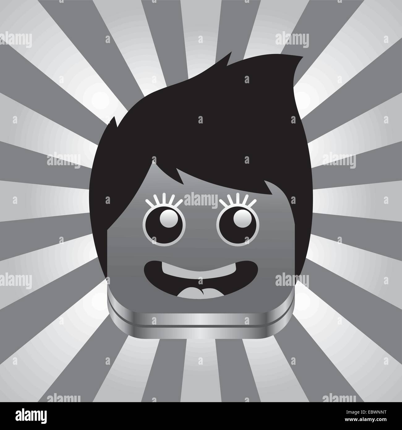 avatar portrait picture Stock Vector Image & Art - Alamy