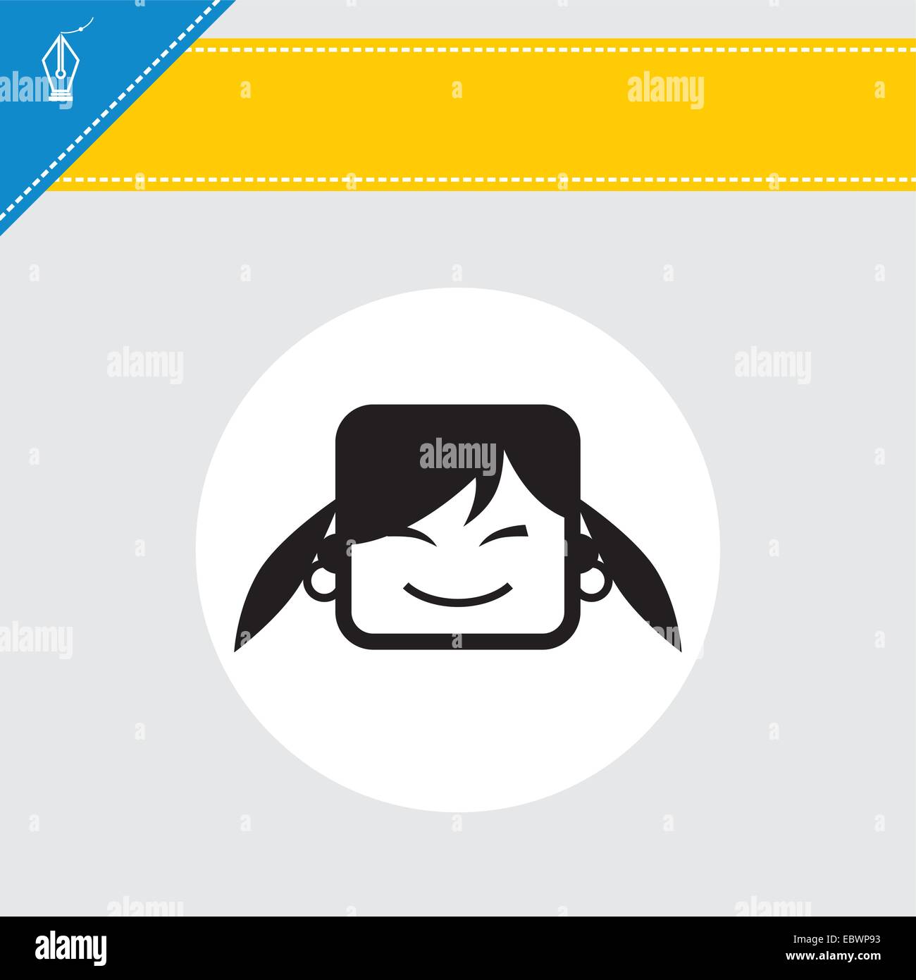 avatar portrait picture Stock Vector Image & Art - Alamy