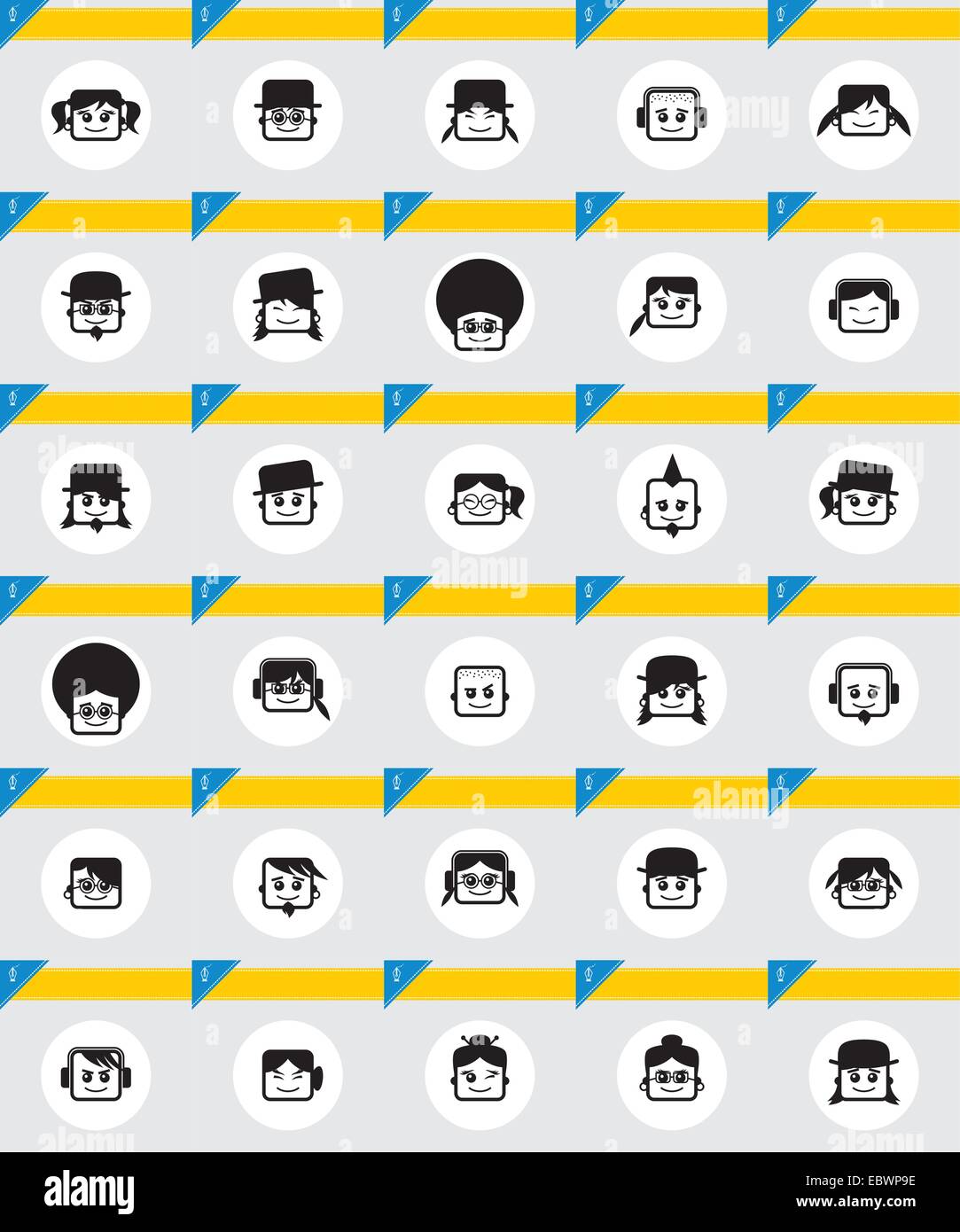 avatar portrait picture Stock Vector Image & Art - Alamy