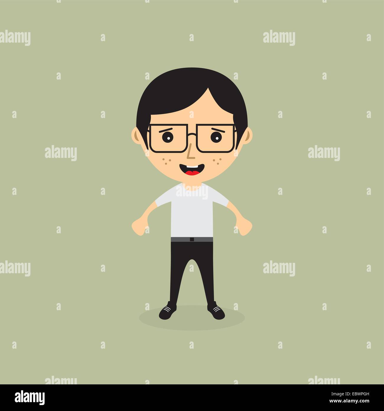 cartoon character art Stock Vector Image & Art - Alamy