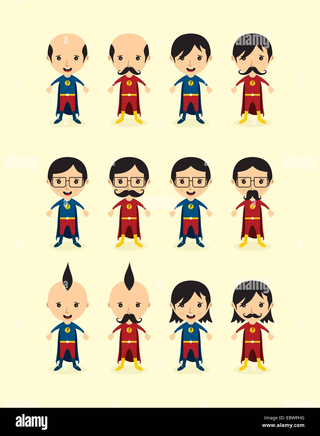 cartoon character art Stock Vector Image & Art - Alamy