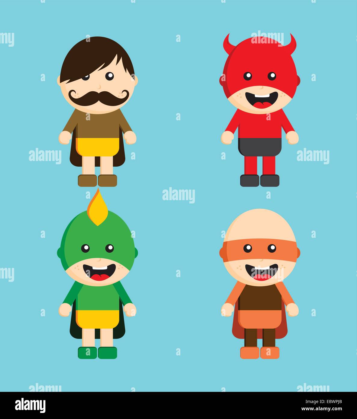 cartoon character art Stock Vector Image & Art - Alamy