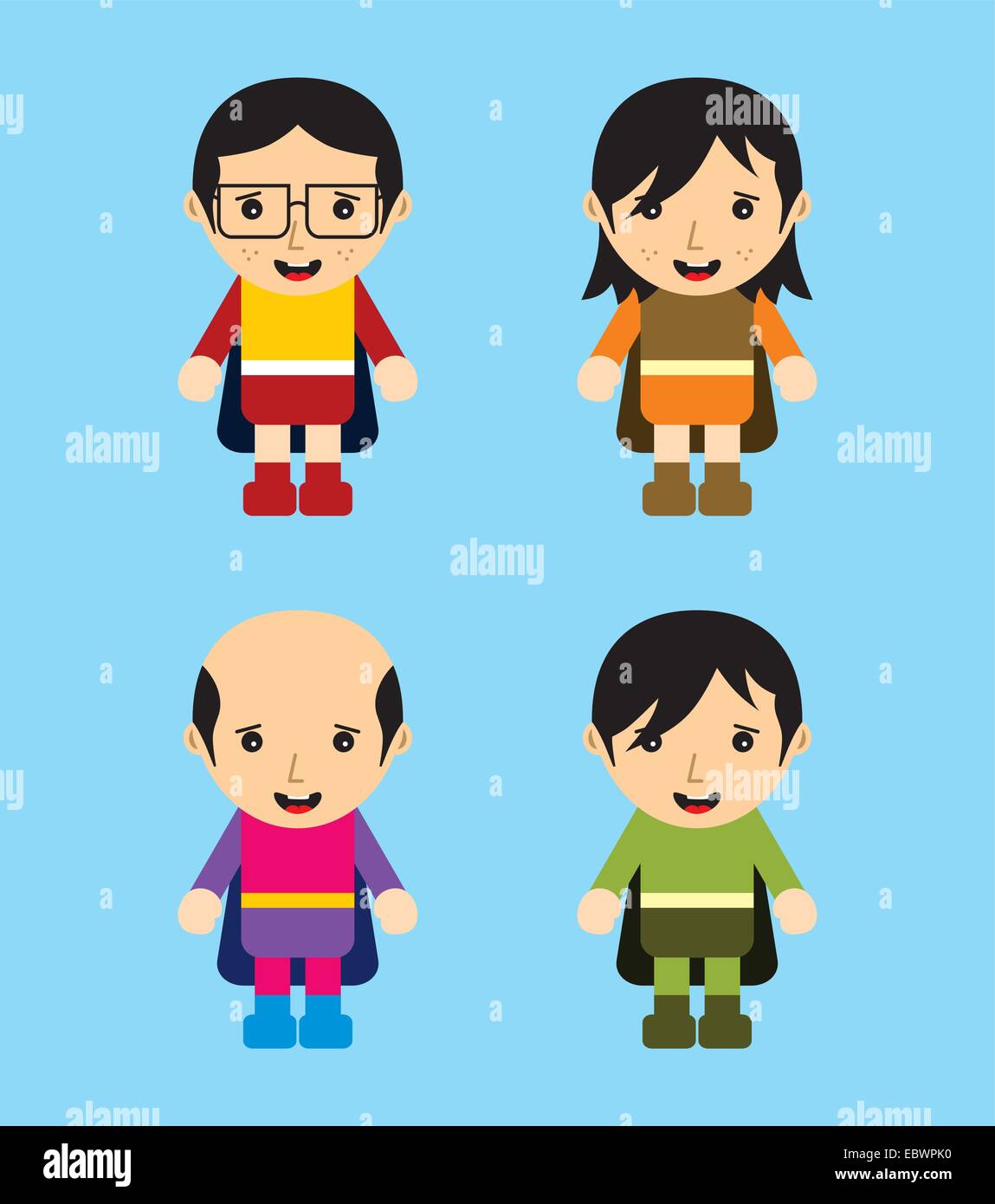 cartoon character art Stock Vector Image & Art - Alamy