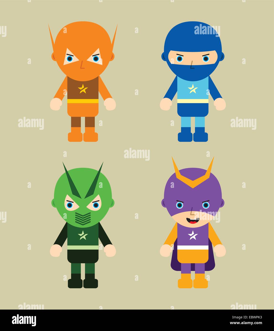 cartoon character art Stock Vector Image & Art - Alamy