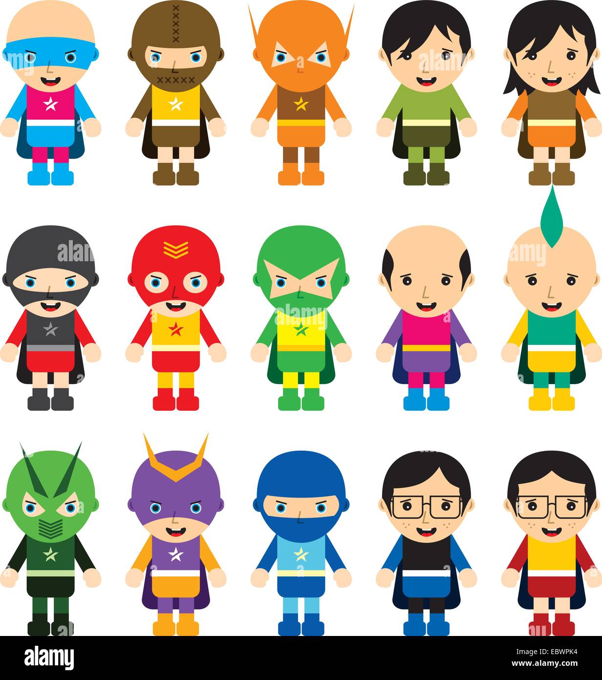 cartoon character art Stock Vector Image & Art - Alamy