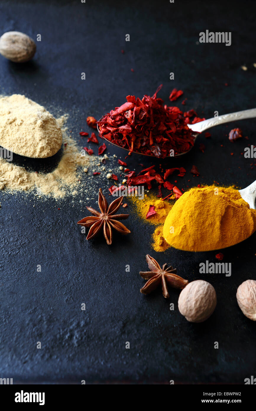 Ginger spices hi-res stock photography and images - Alamy