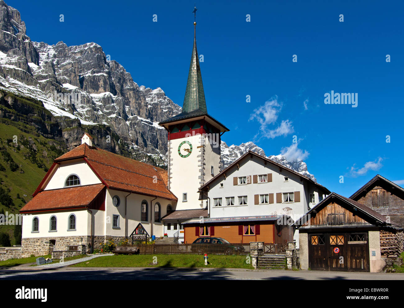 St. Erhard chapel, Urnerboden, Spiringen, Canton of Uri, Switzerland ...