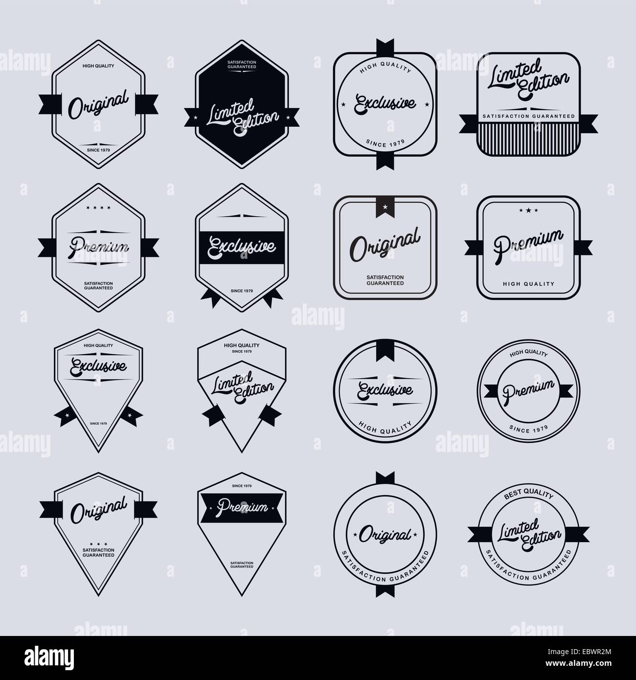 label sticker theme Stock Vector Image & Art - Alamy