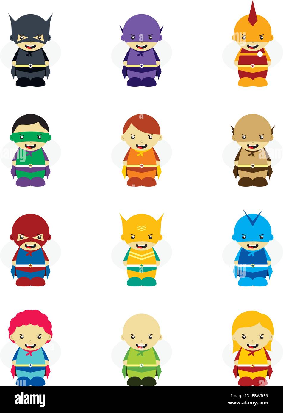 cartoon character art Stock Vector Image & Art - Alamy