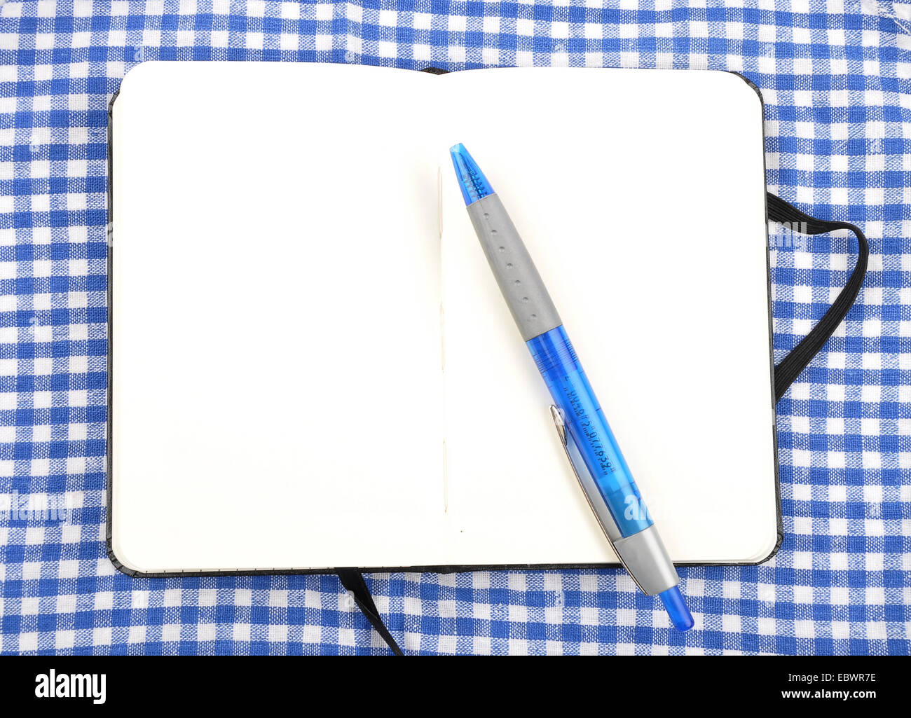 Notebook on cloth Stock Photo - Alamy