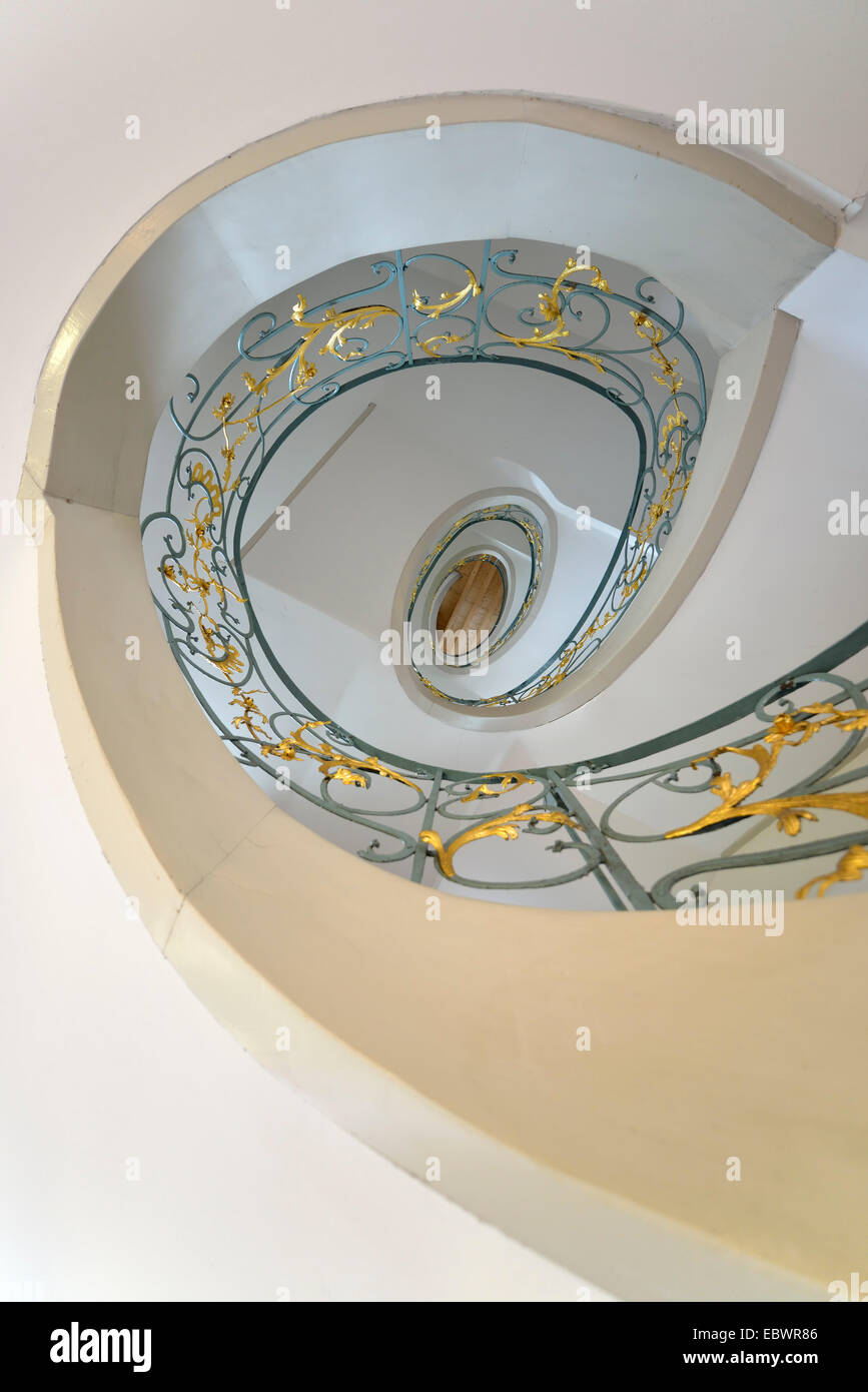 Beautifully curved staircase, Berlin, Berlin, Germany Stock Photo - Alamy