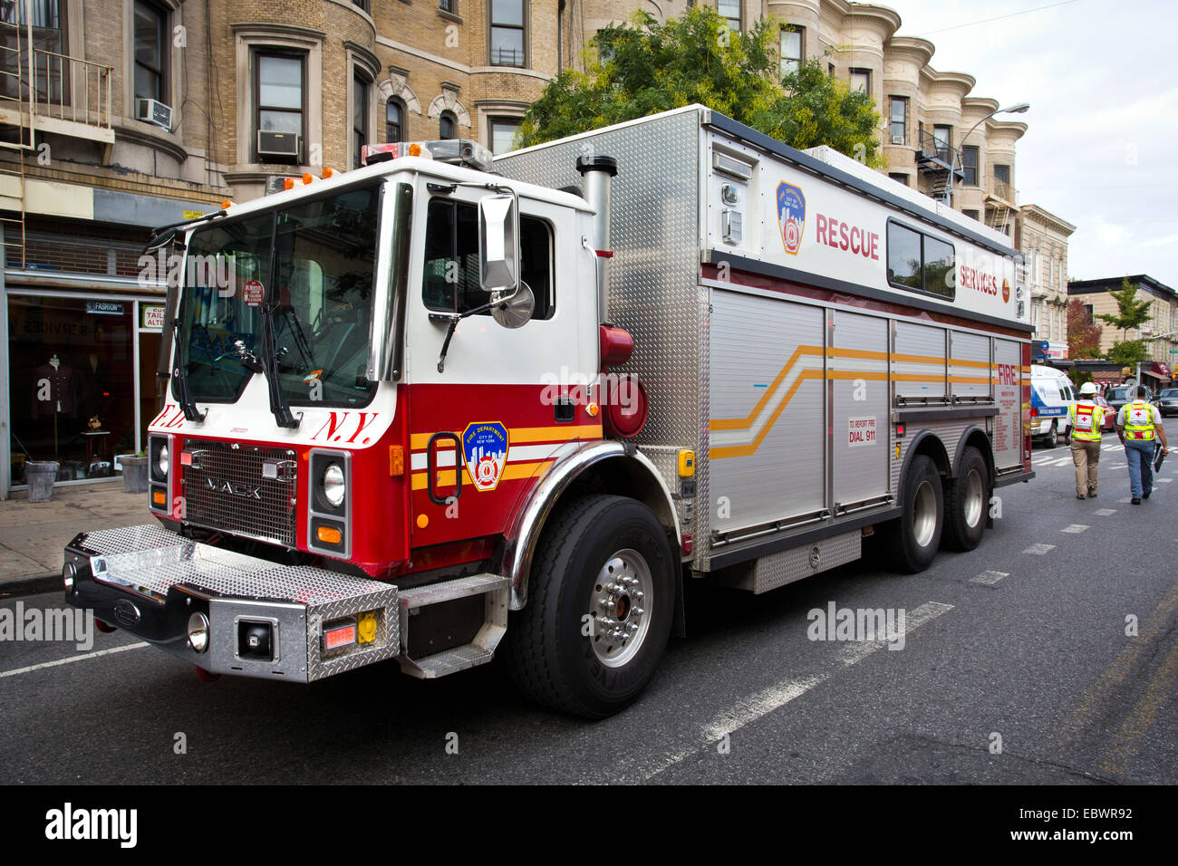 Vehicle of FDNY, Oct. 15, 2014 Stock Photo - Alamy