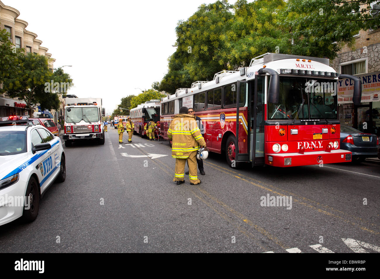 Medical Evacuation Transportation Unit, FDNY EMS, Oct. 15, 2014 Stock ...