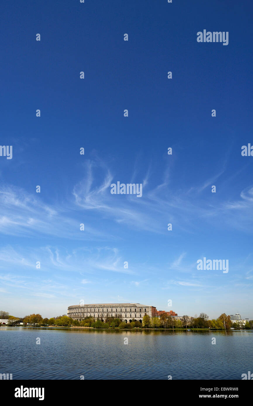 Complete view of the former unfinished Congress Hall of the NSDAP 1933 ...