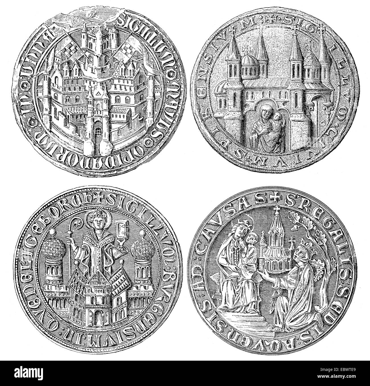 Medieval old town alt Cut Out Stock Images & Pictures - Alamy