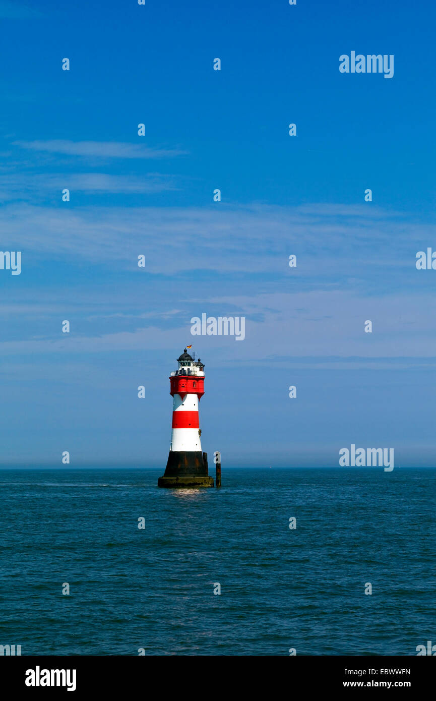 Roter sand lighthouse in the north sea hi-res stock photography and ...