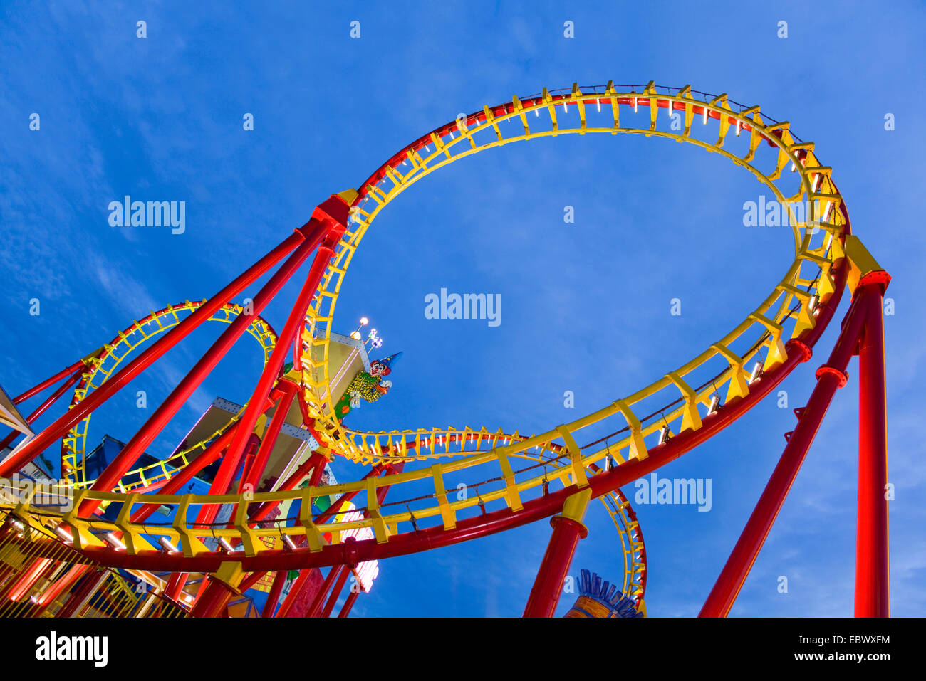 Switchback roller coaster hi-res stock photography and images - Alamy