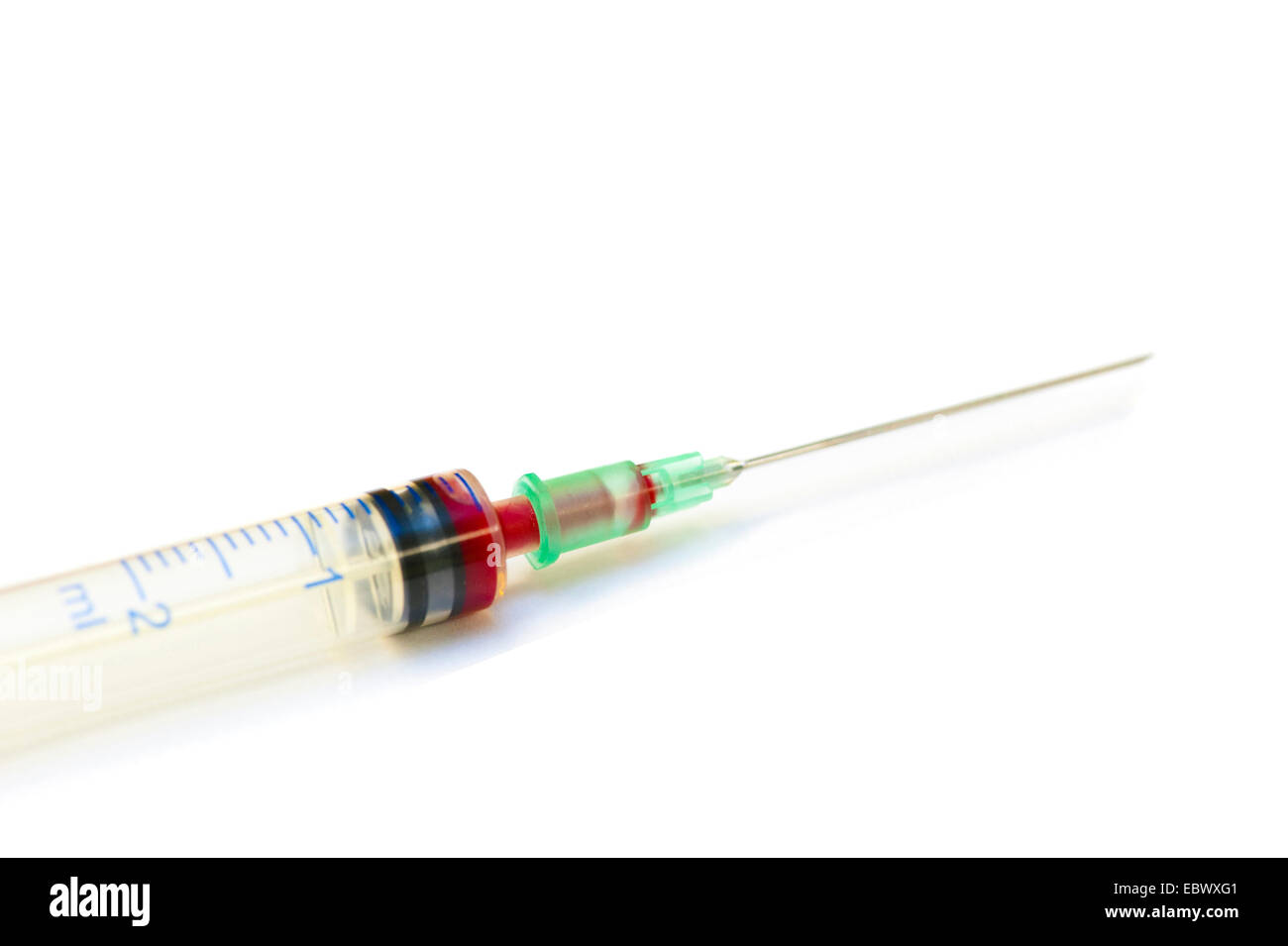 injection with blood Stock Photo - Alamy