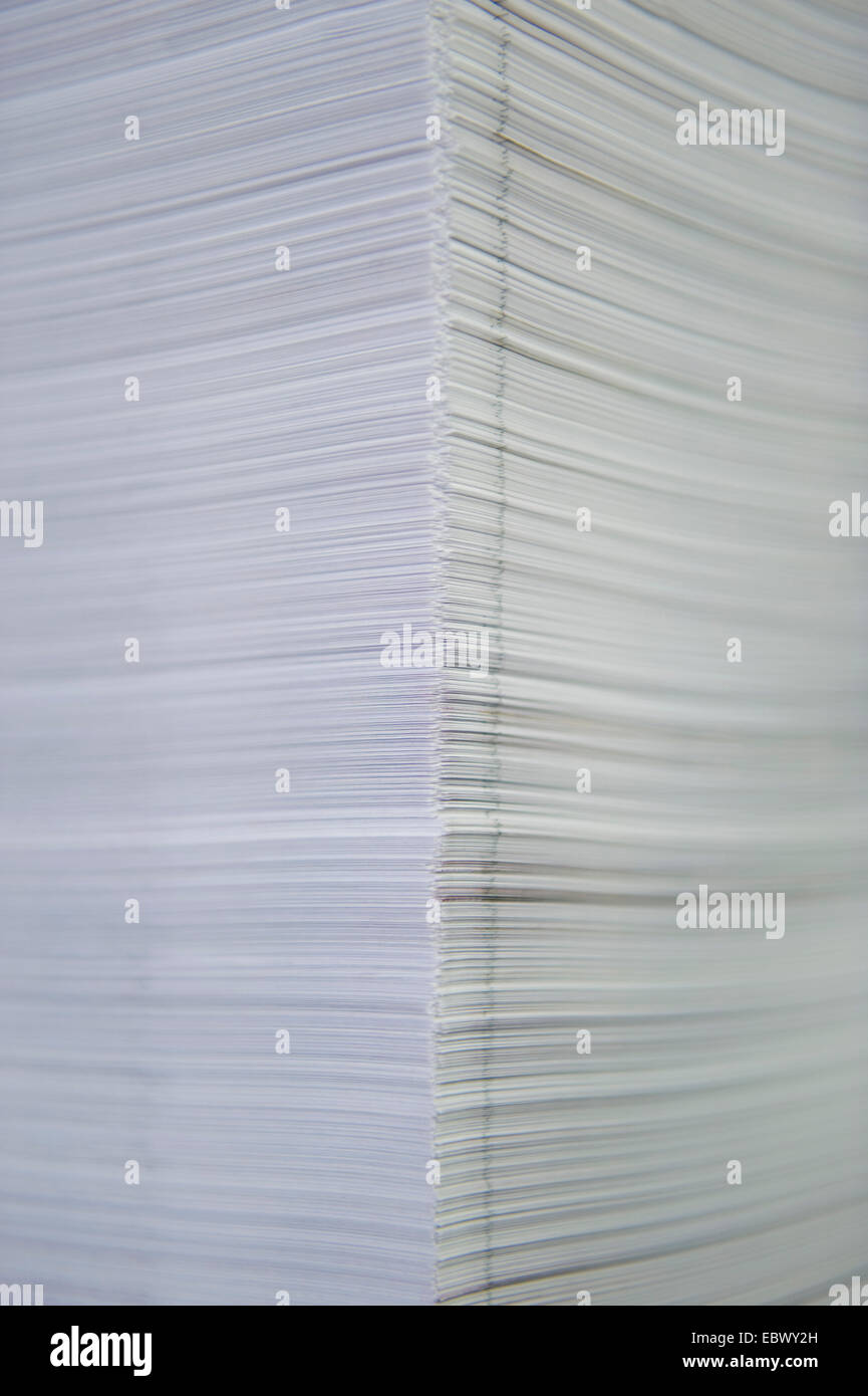 stuck of paper Stock Photo - Alamy