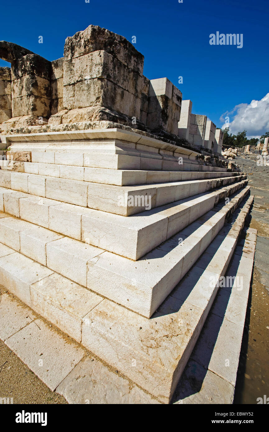 archaeological site Beit She'an, Israel, Bet She'an Nationalpark Stock ...