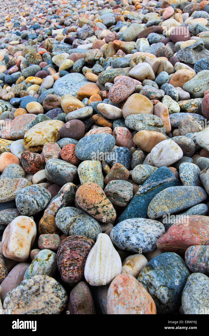 Pebbles On Beach Coloured Pebbles High Resolution Stock Photography and ...