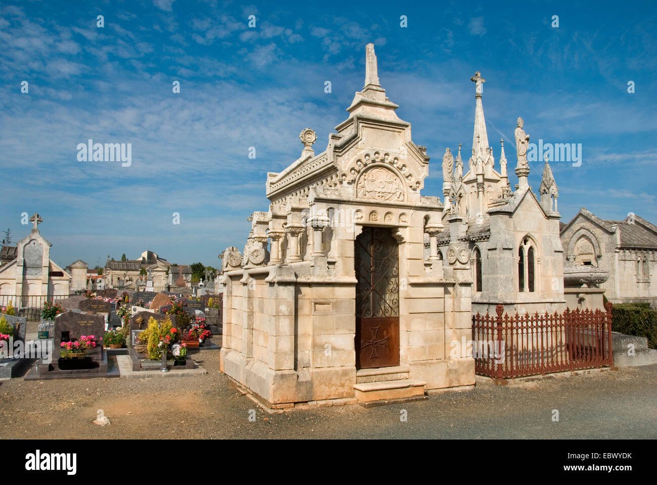cemetery of Lucon, France, Poitou-Vend e, Charente-Maritime, Lucon ...