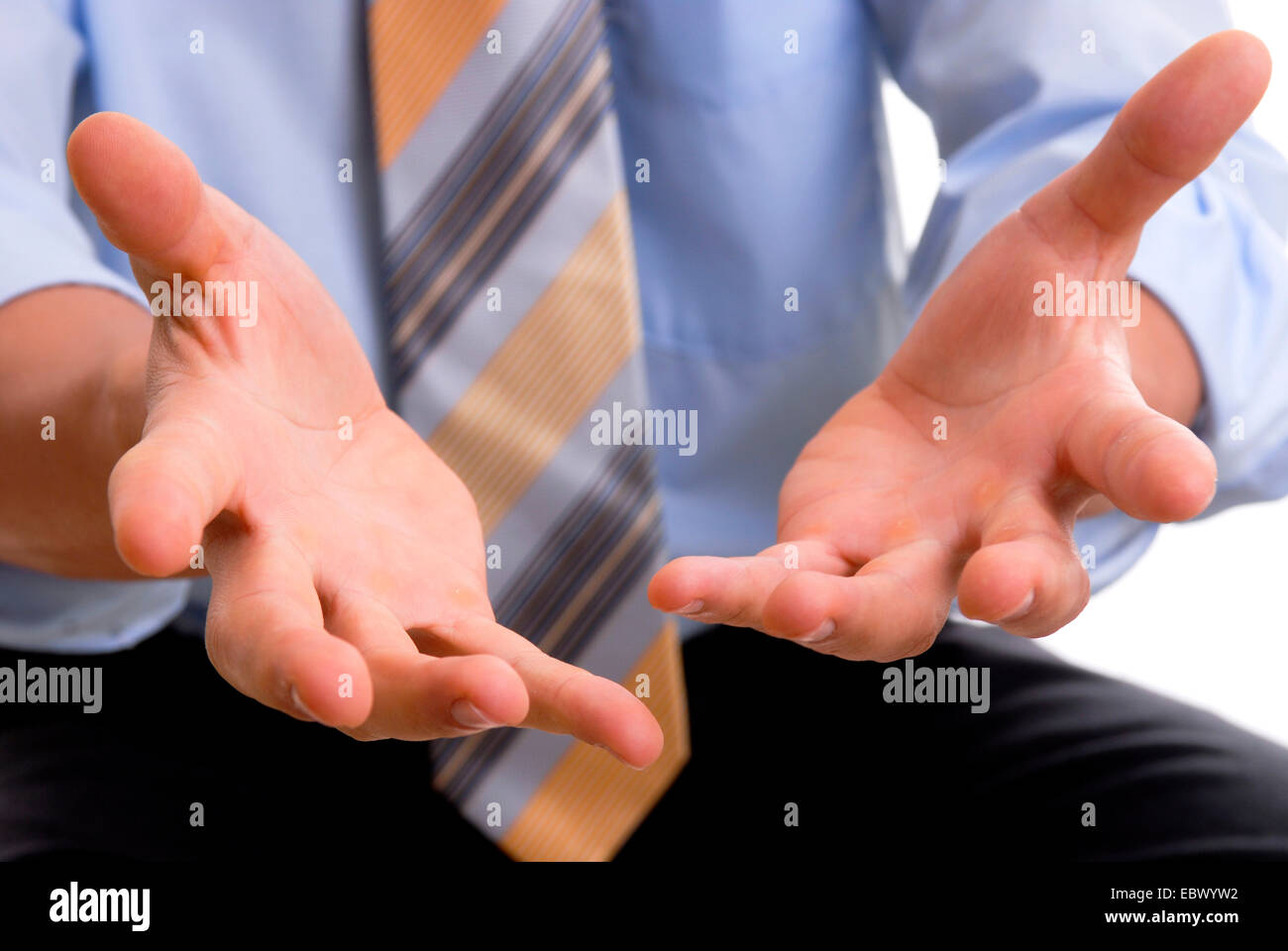 hands gesticulating, Germany Stock Photo - Alamy