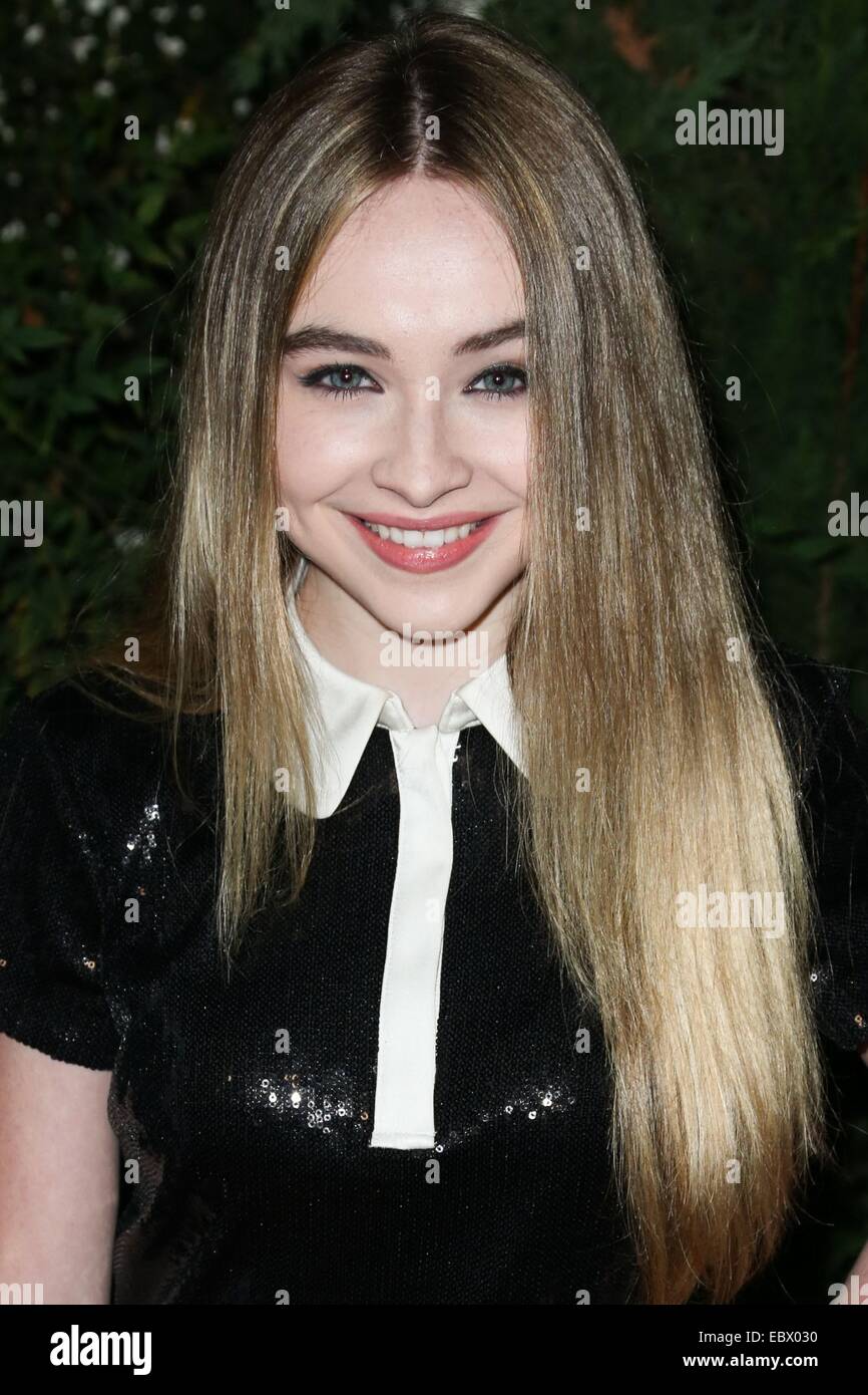 Los Angeles, CA, USA. 4th Dec, 2014. Sabrina Carpenter at arrivals for ...