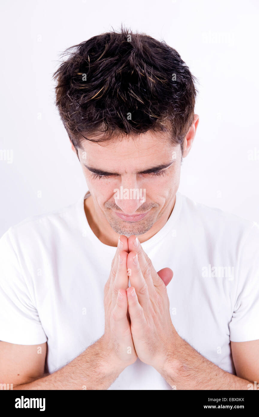 Human believing hi-res stock photography and images - Alamy