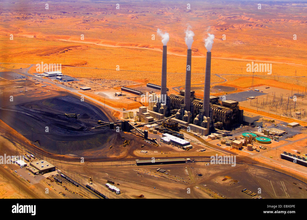 Coal fired power plants united states hi-res stock photography and ...